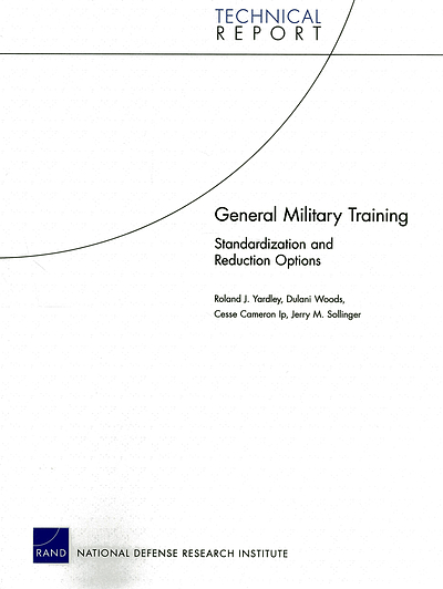 General military training : standardization and reduction options ...