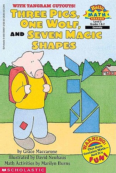 Three pigs, one wolf, and seven magic shapes : a math reader with ...
