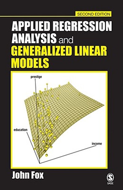 Applied regression analysis and generalized linear models | WorldCat.org