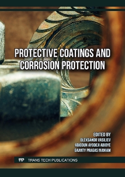 Protective Coatings and Corrosion Protection Special topic volume with invited peer-reviewed ...