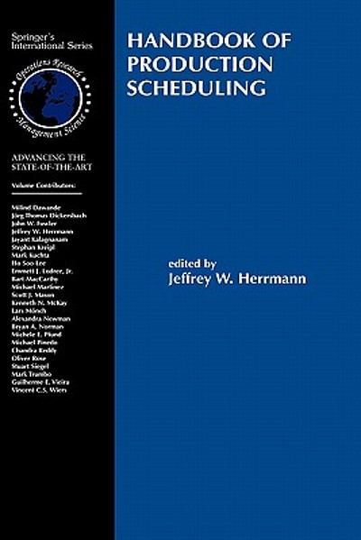 Handbook of Production Scheduling | WorldCat.org