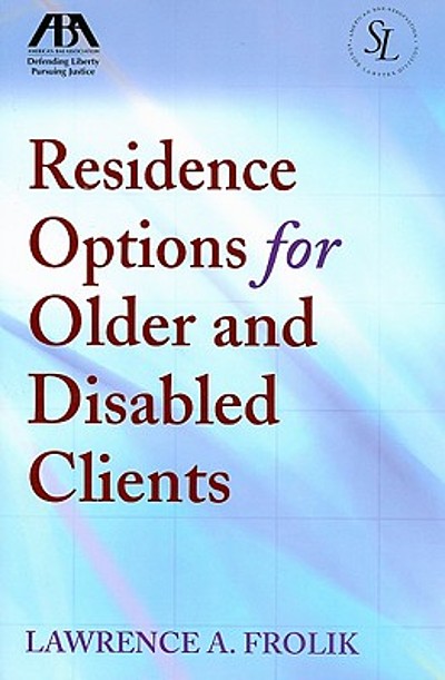 Residence options for older and disabled clients | WorldCat.org